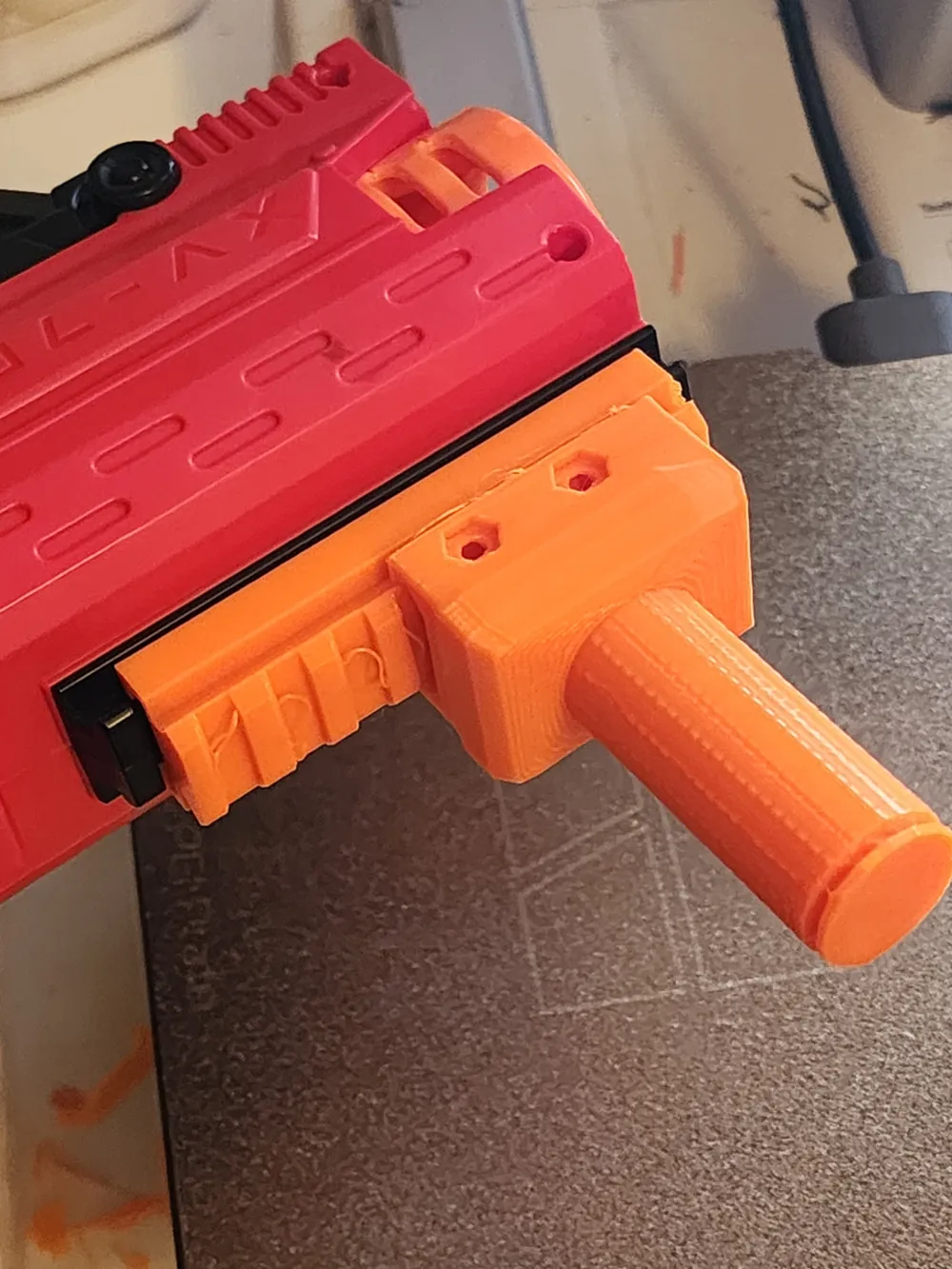 Nerf Rail to Picatinny Rail adapter by GravyRobber MakerWorld: Download ...