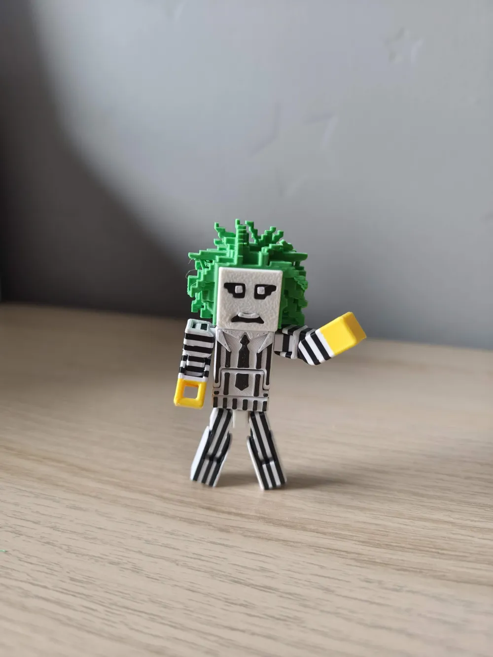 Beetlejuice Articulated Figure - Minecraft Styled - Free 3D Print Model ...