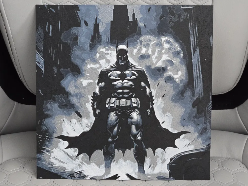 Batman Hueforge - Explosion by DMurr5050 - MakerWorld