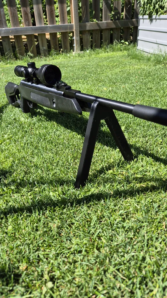 Rifle Rest Stand – 3D Printable Shooting Support - Free 3D Print Model ...