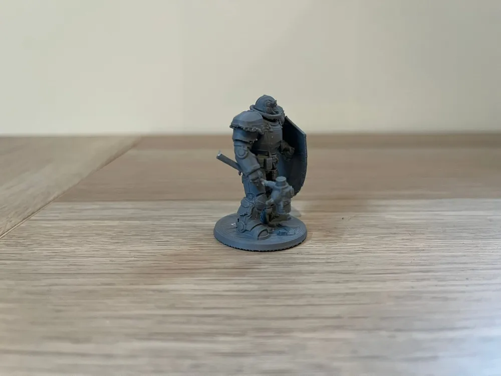 Paladín BOS inspirado en Fallout – Miniatura de D&D - Modelo de ...