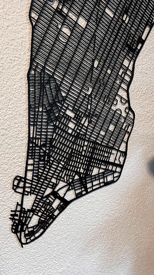 Manhatten Roads Wall Art by 3BPrinting - MakerWorld