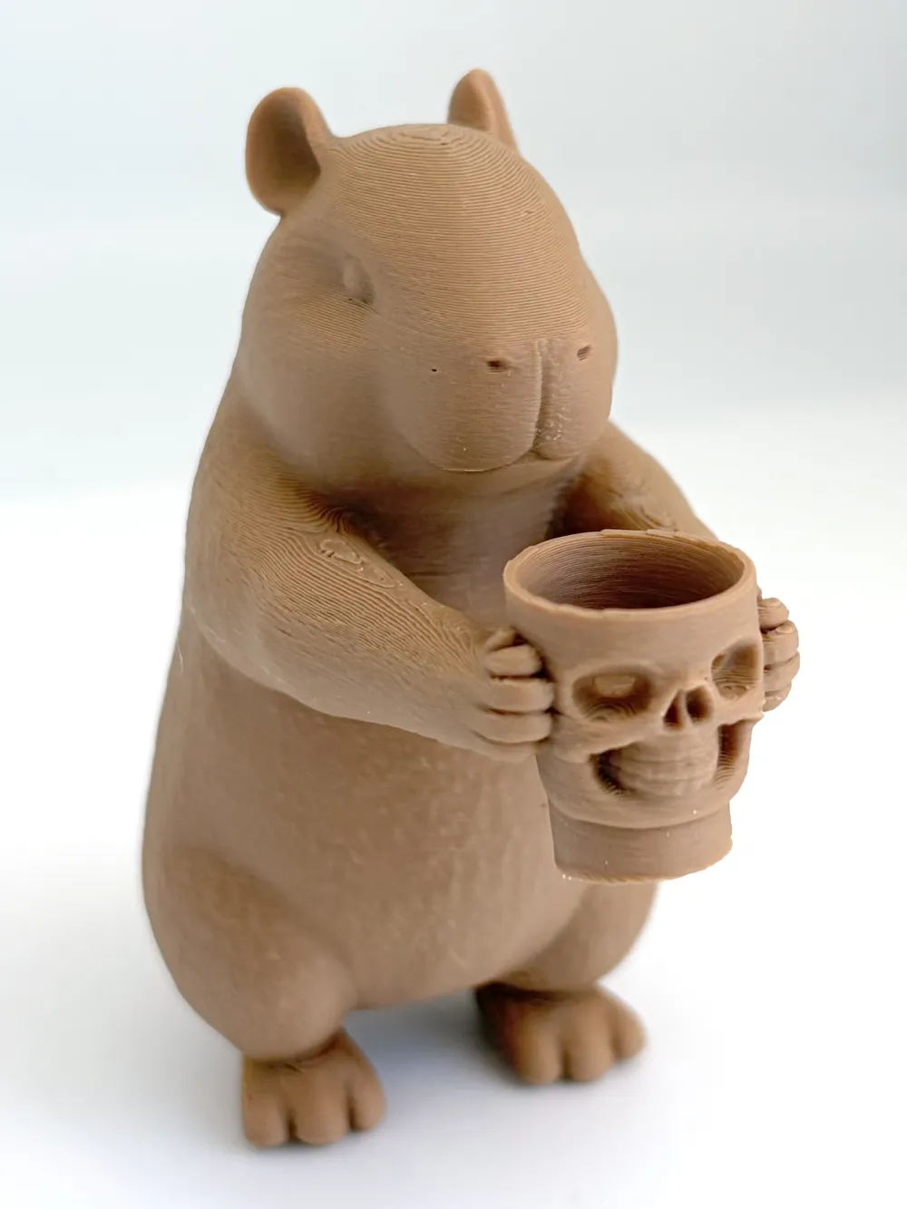 Amigo Capibara del Monitor para el Café - Modelo de impresión 3D ...