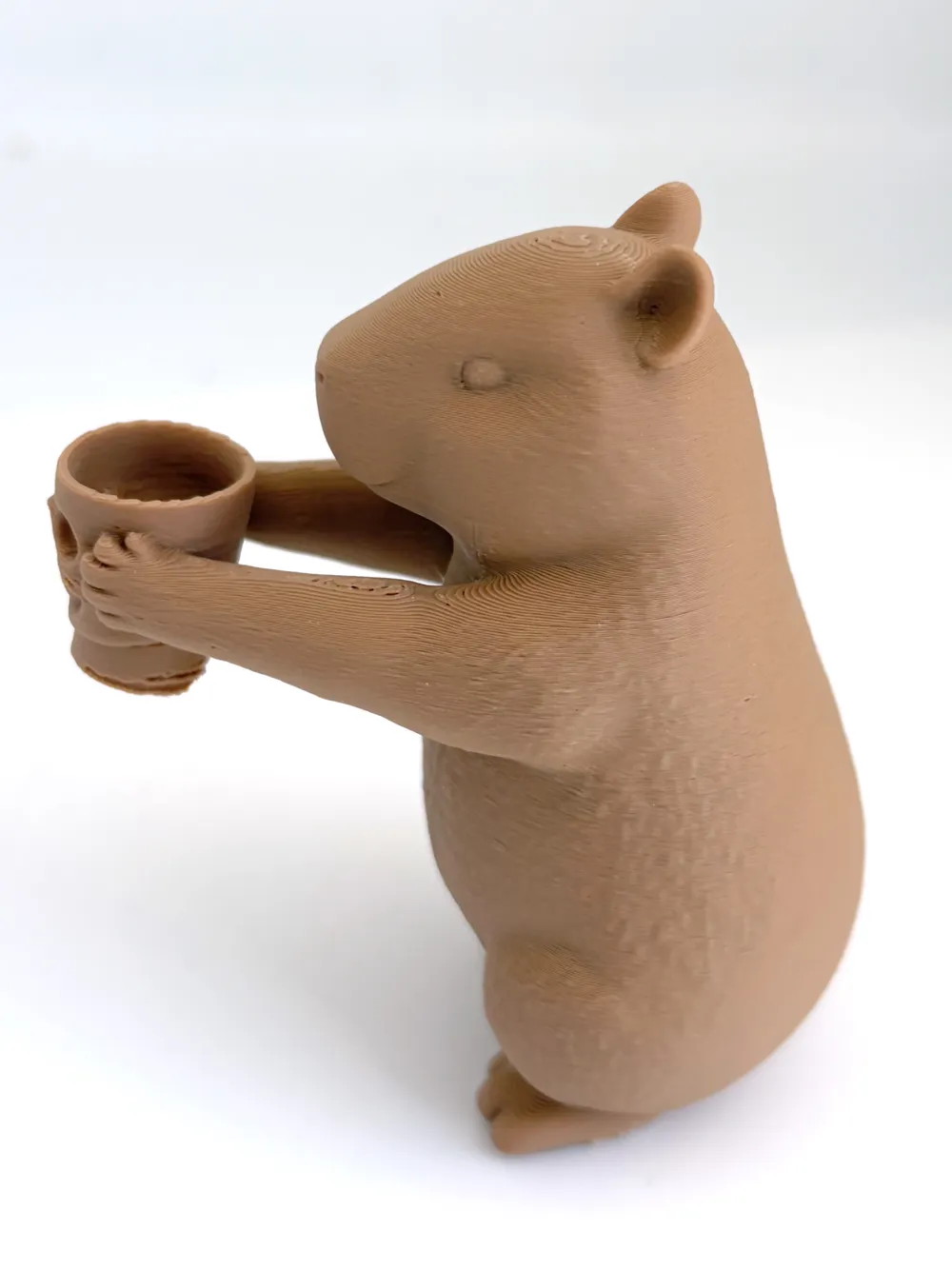 Amigo Capibara del Monitor para el Café - Modelo de impresión 3D ...