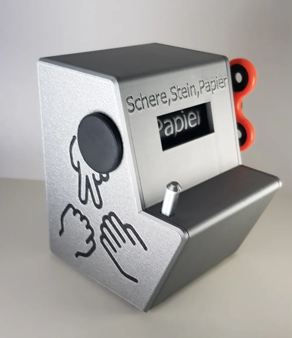 Rock, Paper, Scissors Machine by Simon MakerWorld: Download Free 3D Models