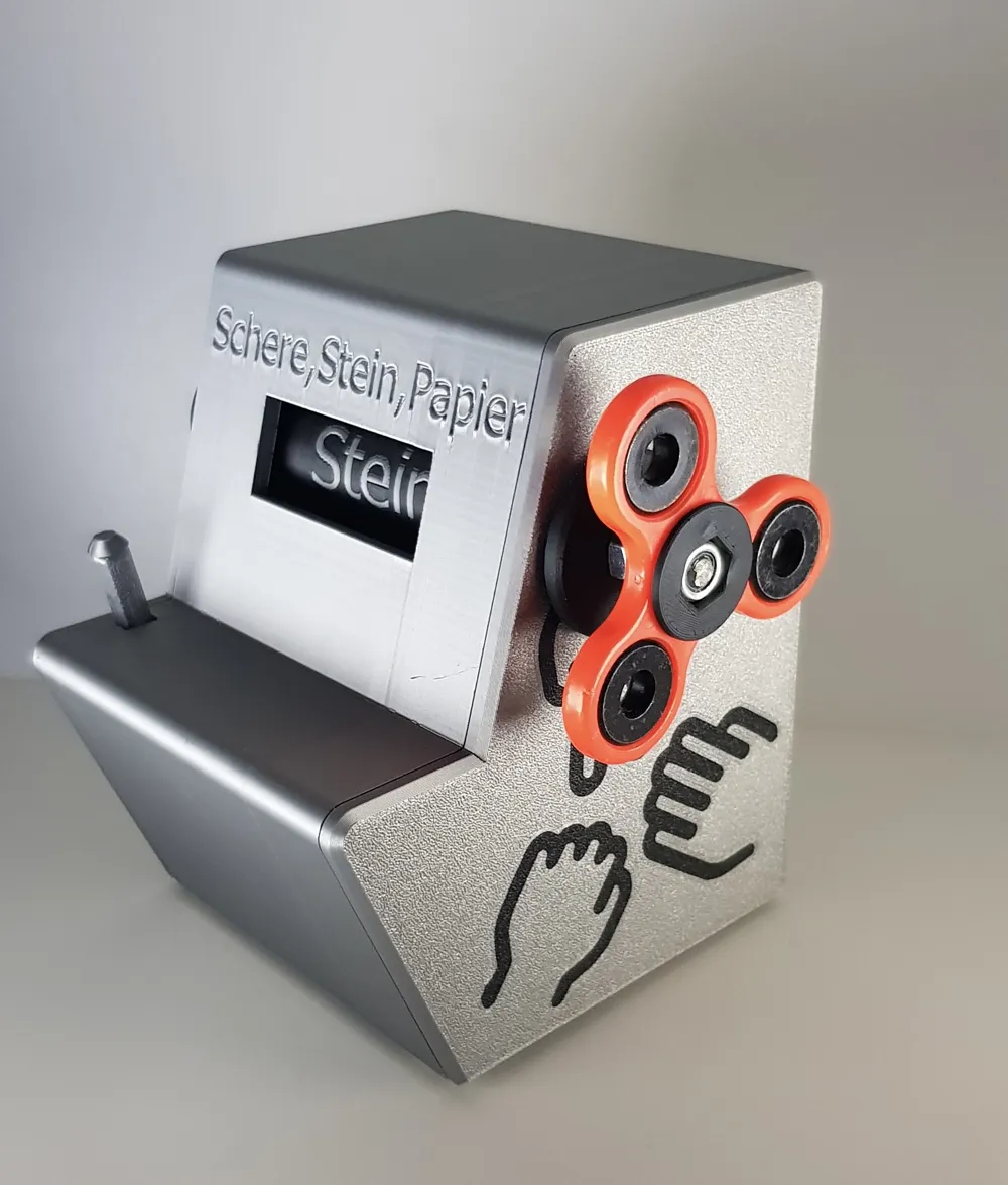 Rock, Paper, Scissors Machine by Simon MakerWorld: Download Free 3D Models
