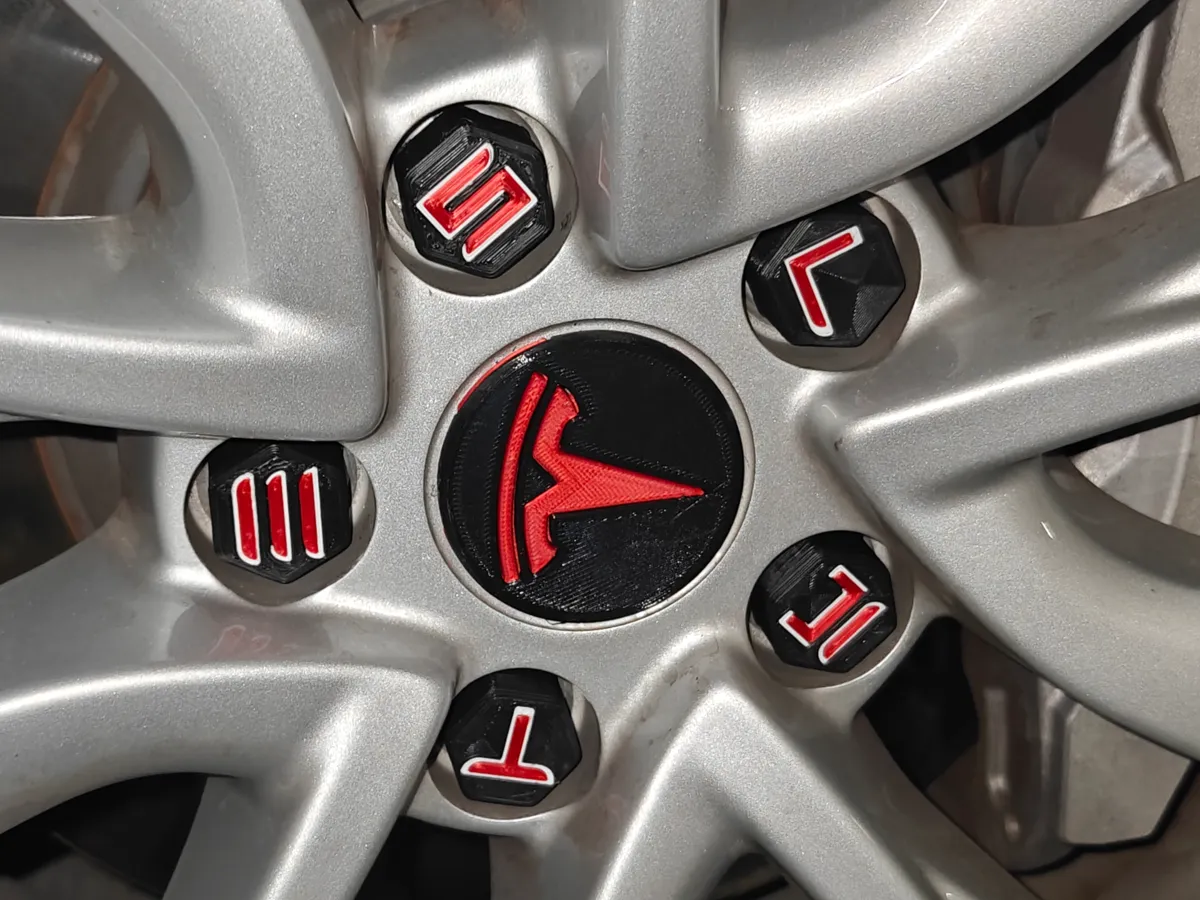 Tesla Hub Cap Covers - Free 3D Print Model - MakerWorld