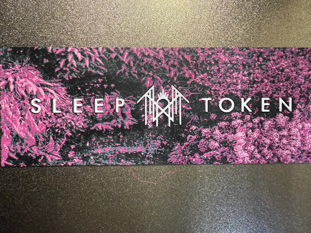 Sleep Token Even in Arcadia Artwork HueForge by Lazers and Layers ...