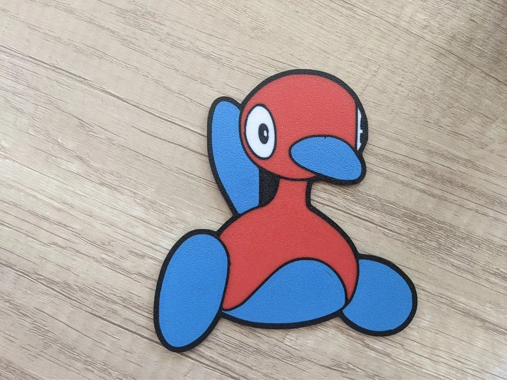 Porygon2 Wall Art by Sitsero - MakerWorld