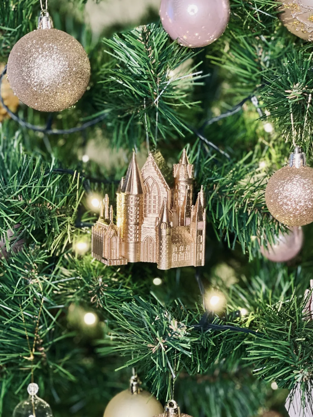 Ornement de sapin de Noël Poudlard par JoeEarly MakerWorld ...