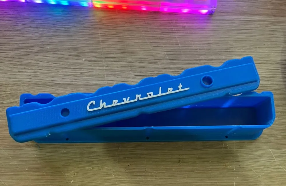 Chevrolet Valve Cover Storage Box - Free 3D Print Model - MakerWorld