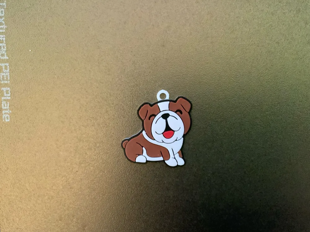 cute dog keychain/charm(free commercial) by dominator334 - MakerWorld