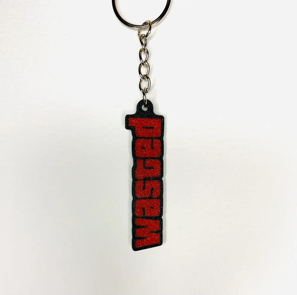 Wasted GTA Keychain by Emerge in 3D - MakerWorld