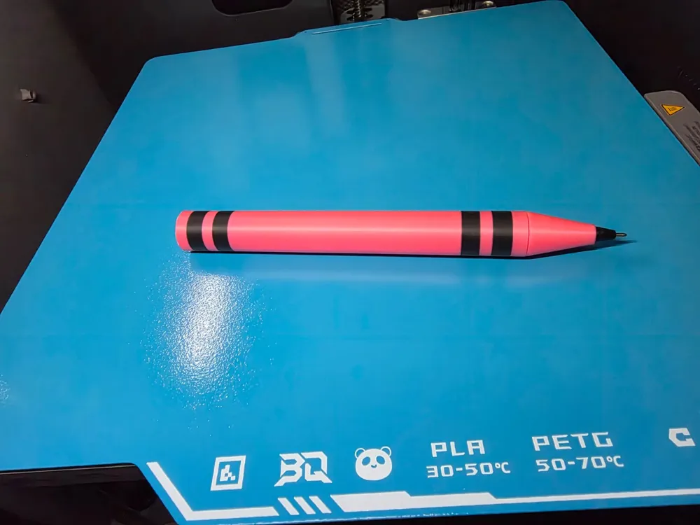 Giant Crayola Style Pen - Free 3D Print Model - MakerWorld