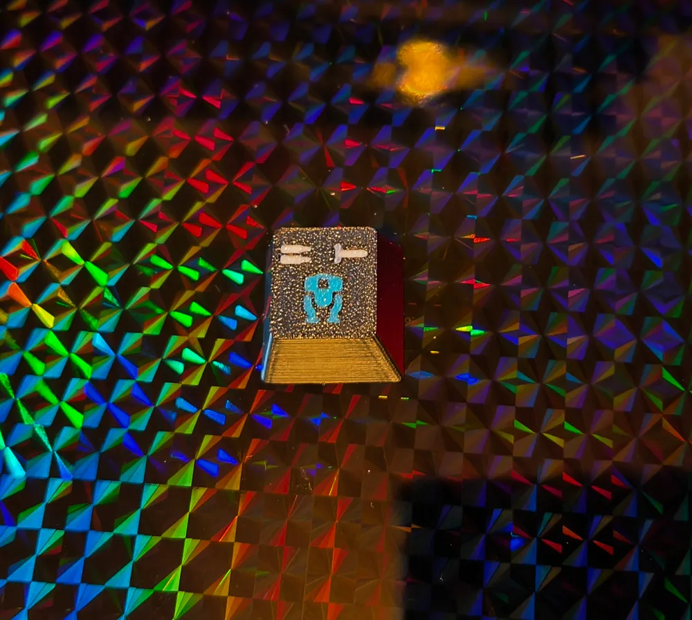 Helldivers keycap EXO SUIT by 3Dunspol - MakerWorld