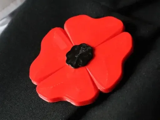 Poppy Remembrance - Colour Remixed by Kenson - MakerWorld