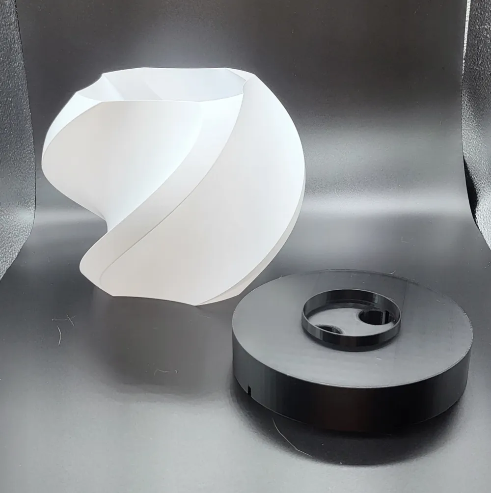 Filament Sample Inspired Lampshade for LED Lamp Kit by martenh - MakerWorld