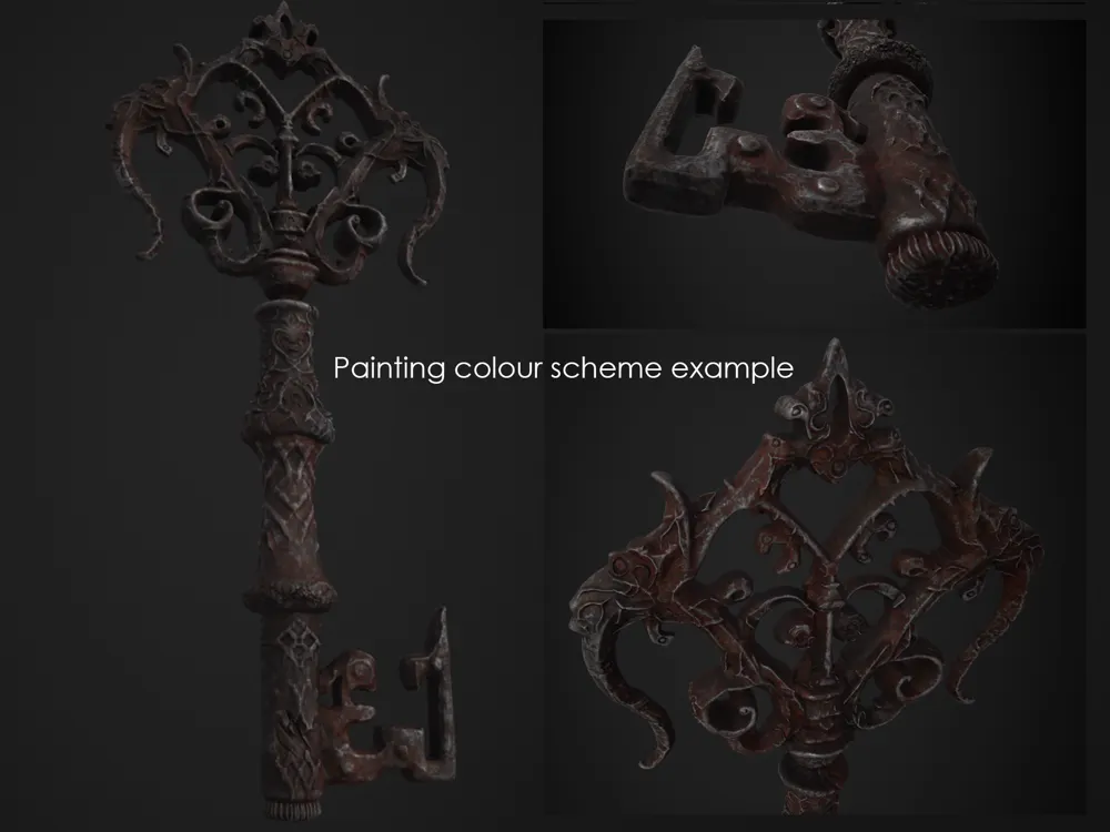 DnD Ornate Temptress Key Wearable by Jonparrish3D MakerWorld: Download ...