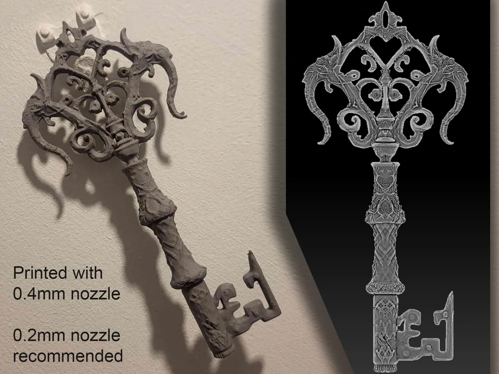 DnD Ornate Temptress Key Wearable by Jonparrish3D MakerWorld: Download ...