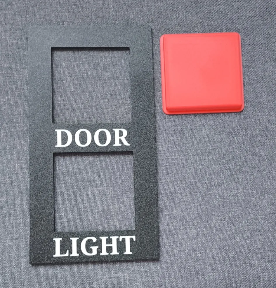 FNaF- Light Switch Frame with Fake "Door" Button by Klip_CZ MakerWorld ...