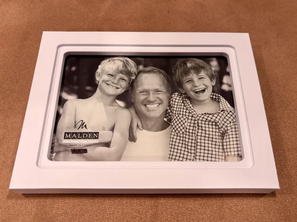 4x6 5x7 8x10 slide in picture frame stand alone - Free 3D Print Model ...