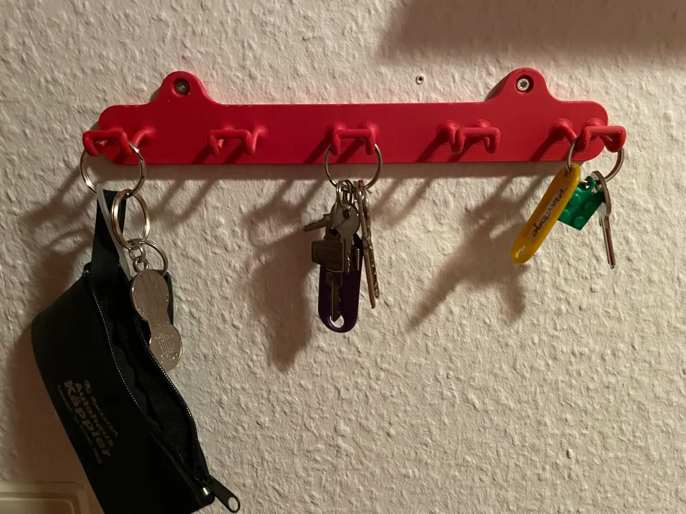 Schlüsselbrett / key hooks by Tom.john98 - MakerWorld