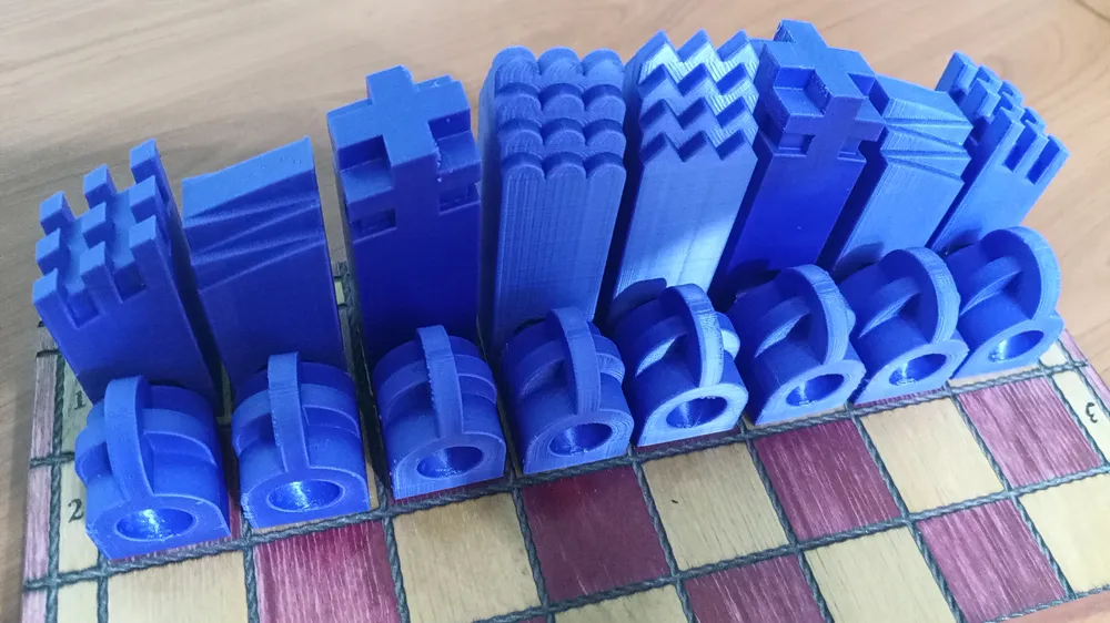 Chess pieces - Rosenthal model by roberto.testalab3d - MakerWorld