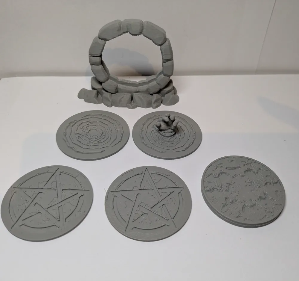 Modular portal - DND scenery by Together 3D MakerWorld: Download Free ...