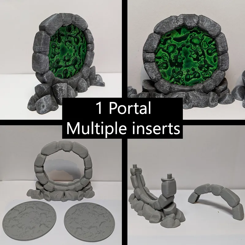 Modular portal - DND scenery by Together 3D MakerWorld: Download Free ...
