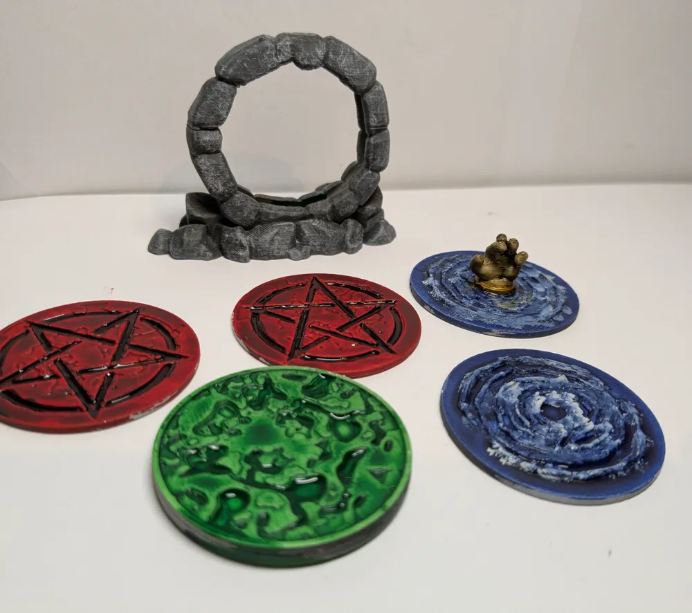 Modular portal - DND scenery by Together 3D MakerWorld: Download Free ...