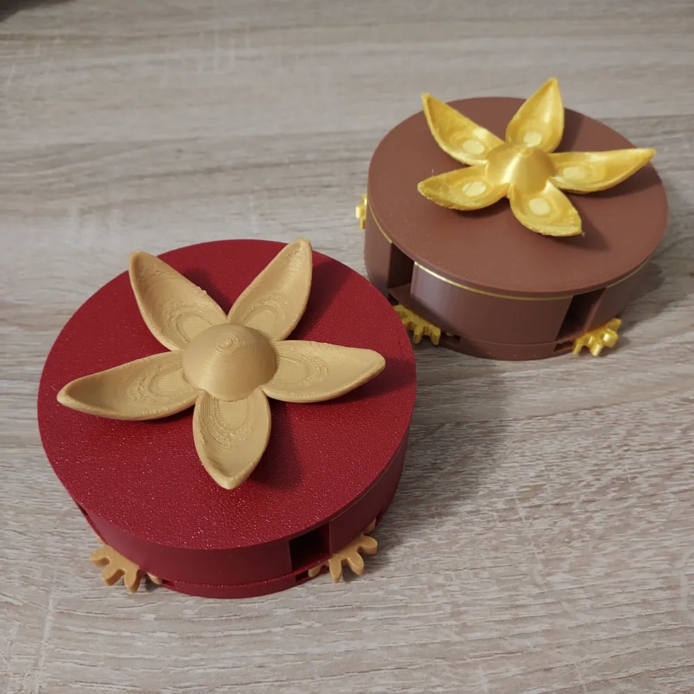 Mechanical Flower Box by 3Degrees MakerWorld: Download Free 3D Models