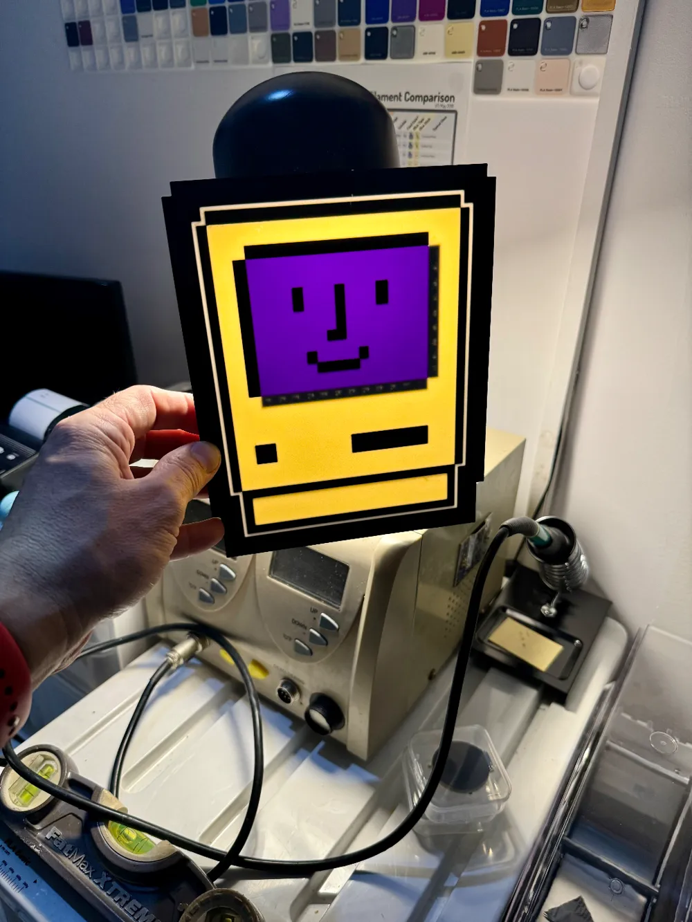 Happy Macintosh LED Light Box - Classic/Vintage Macintosh Historic ...