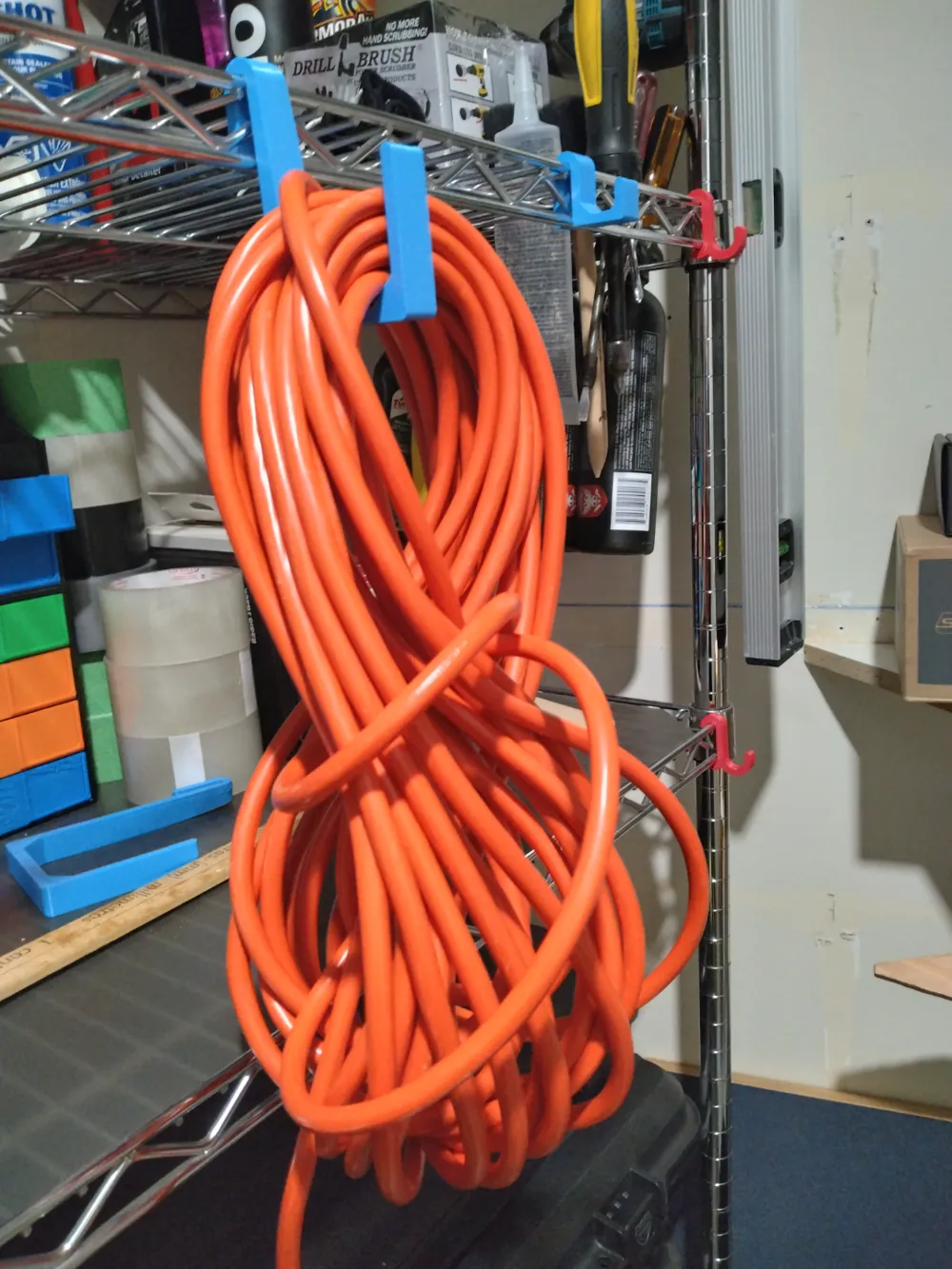 wire shelf side hook / hanger (updated) by Booyashaka - MakerWorld