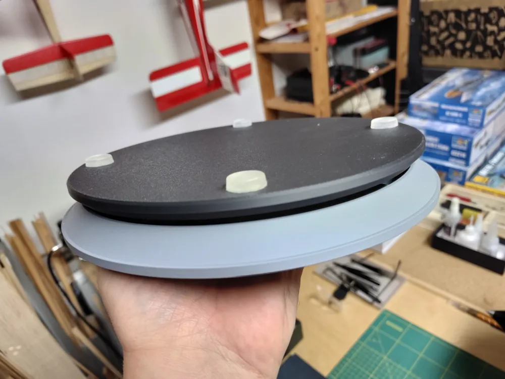 Air Brush Turntable - Free 3D Print Model - MakerWorld