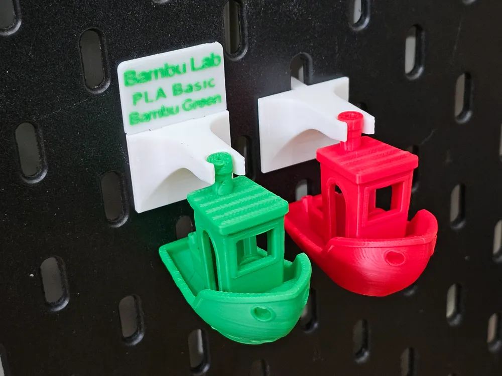 Benchy Holder w/o Label for IKEA Skadis Remixed by AU3D - MakerWorld