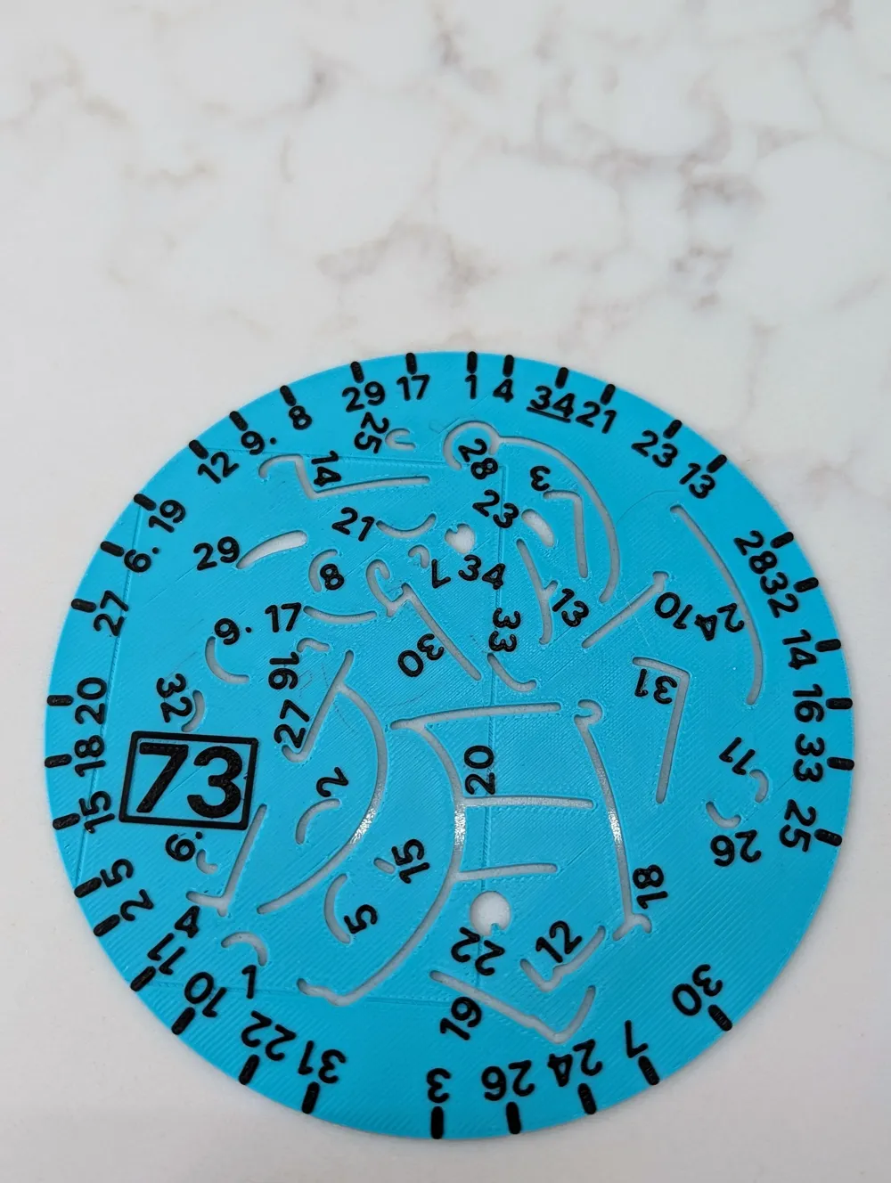 Doodle Disc 73 Gru - Free 3D Print Model - MakerWorld