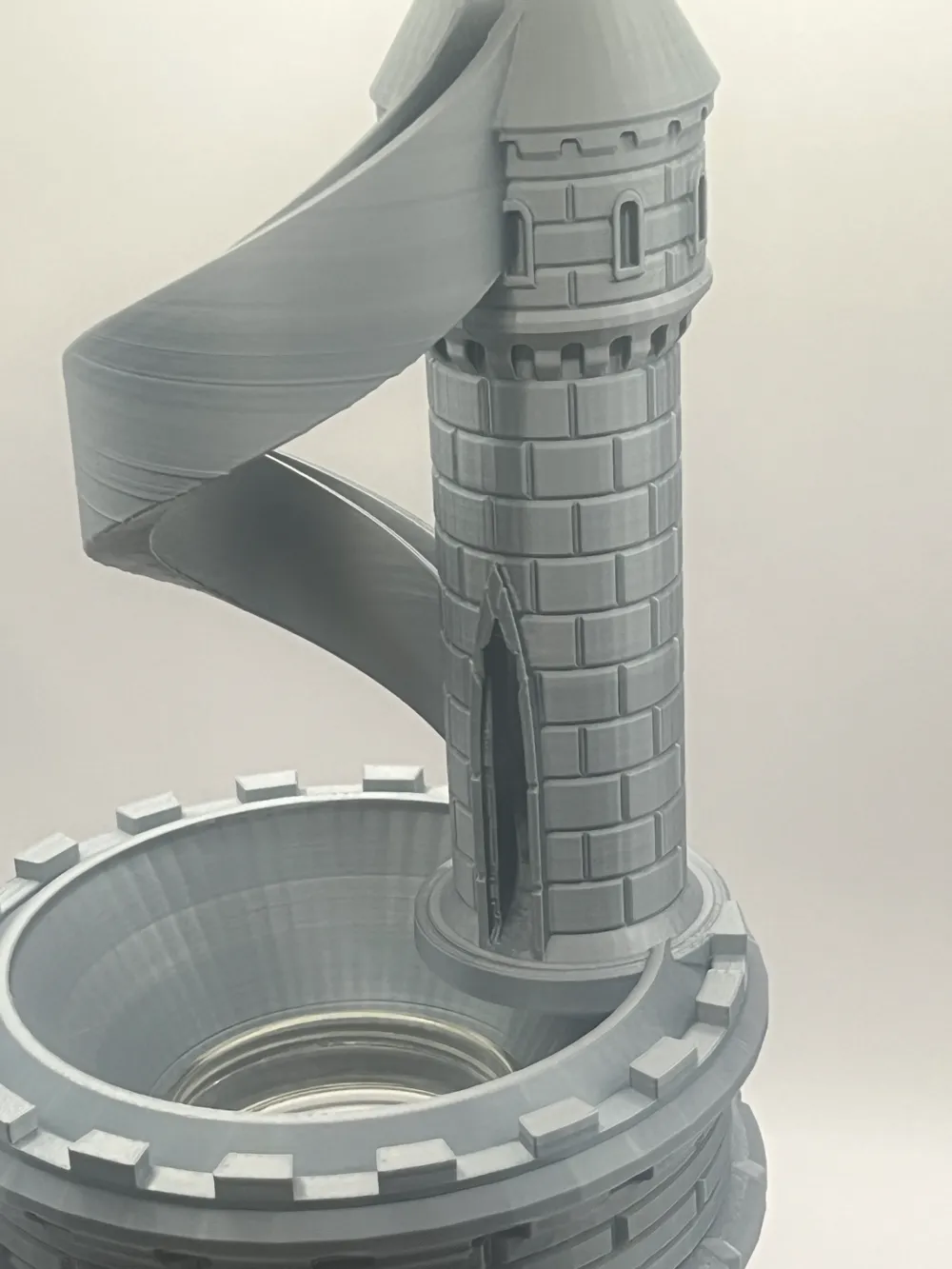 Castle Coin Tower For Jar by Carver Maker - MakerWorld