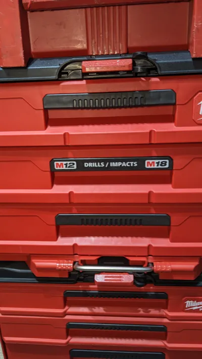 Custom Handle For Even Sized 3 Drawer Packout Box by CK Designs ...