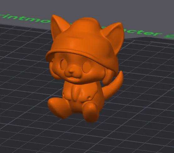 Corgi dog figure for self painting PrintMon tool by MoniaMon - MakerWorld