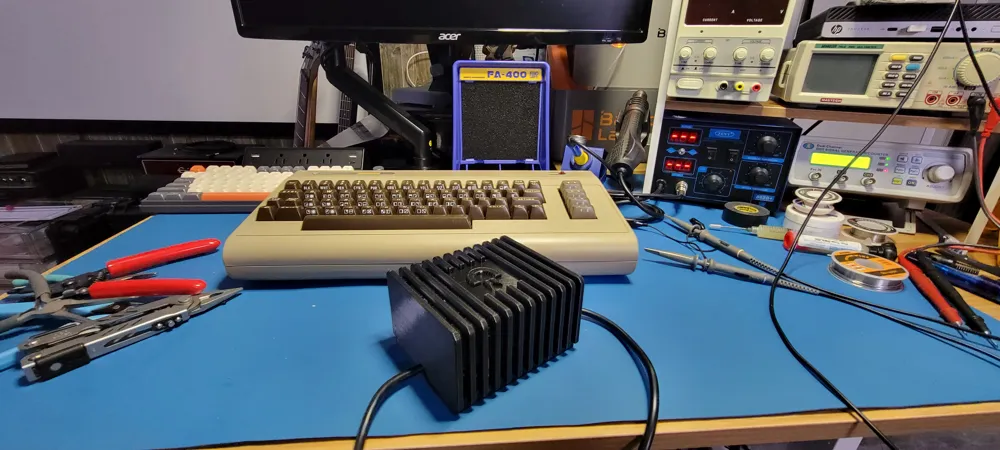 C64 Power Supply Brick - Free 3D Print Model - MakerWorld