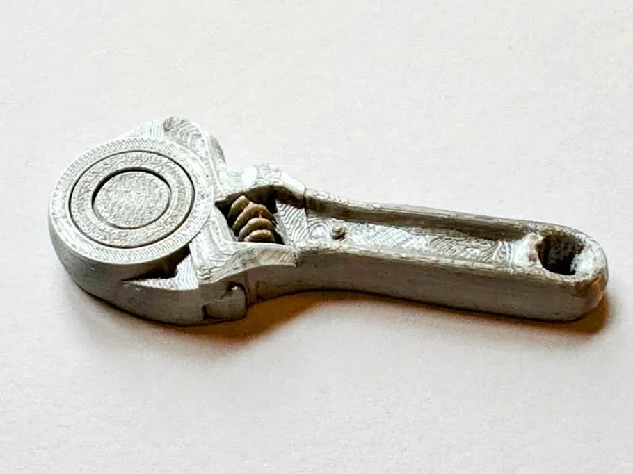 Wrench Fidget Gyro Keychain - Free 3D Print Model - MakerWorld