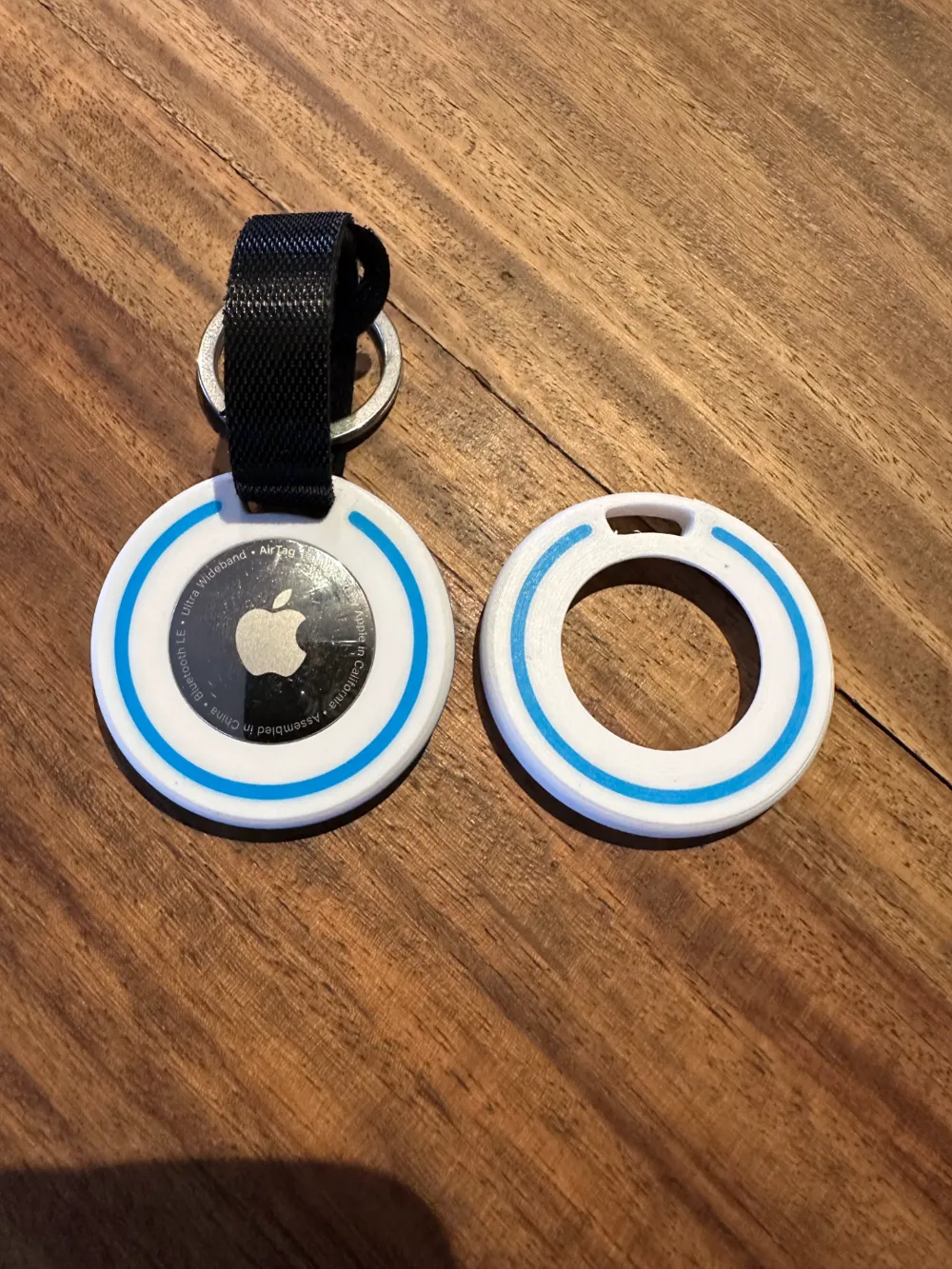 Apple AirTag SNAP-IN - Version 5 BIG - Double Ring by skymarshall - MakerWorld