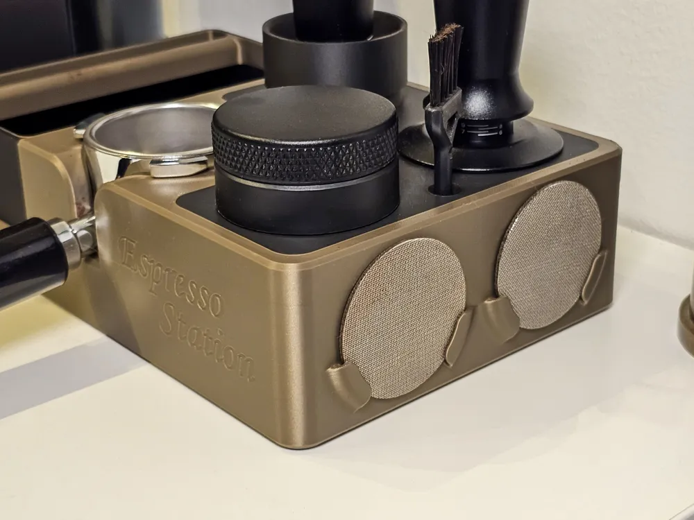 Espresso Station - Free 3D Print Model - MakerWorld