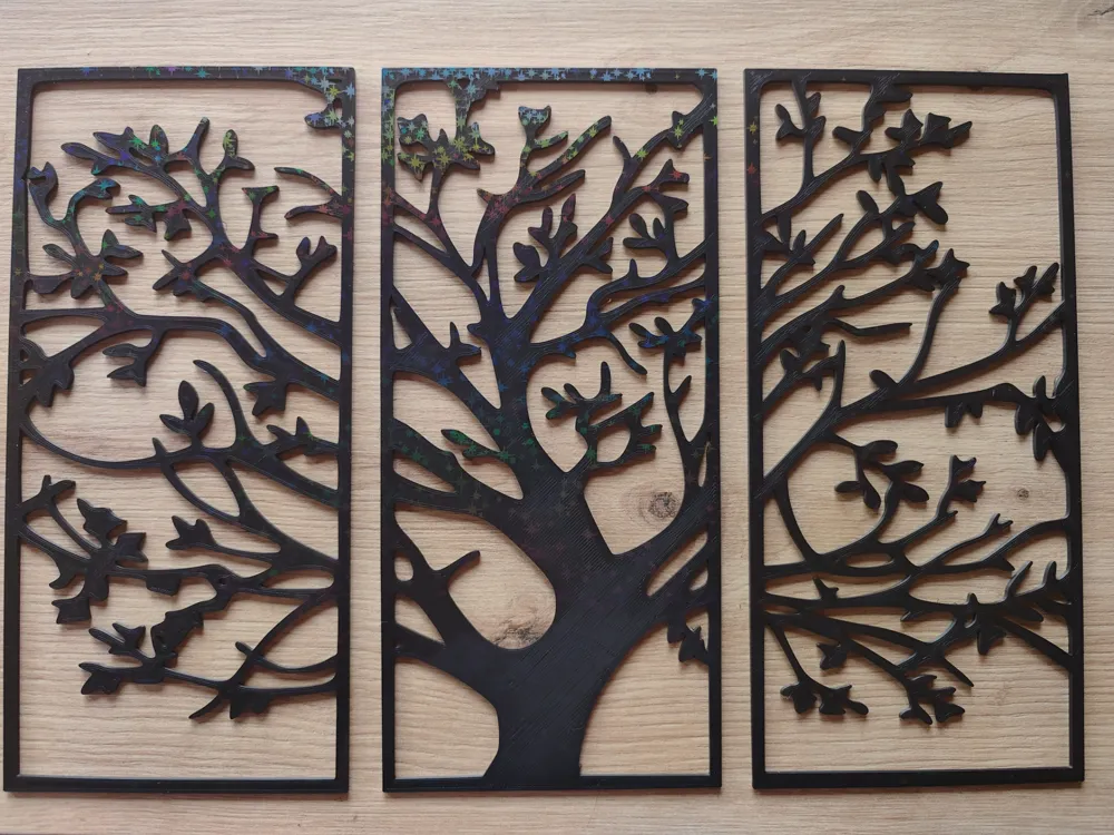 tree of life 3 pieces by 3Deco-Print - MakerWorld