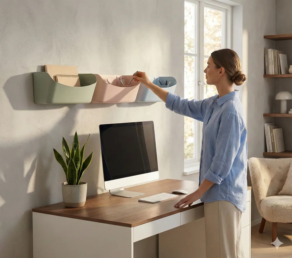 Modular Curve Bins Stackable Wall & Desk System - Free 3D Print Model ...