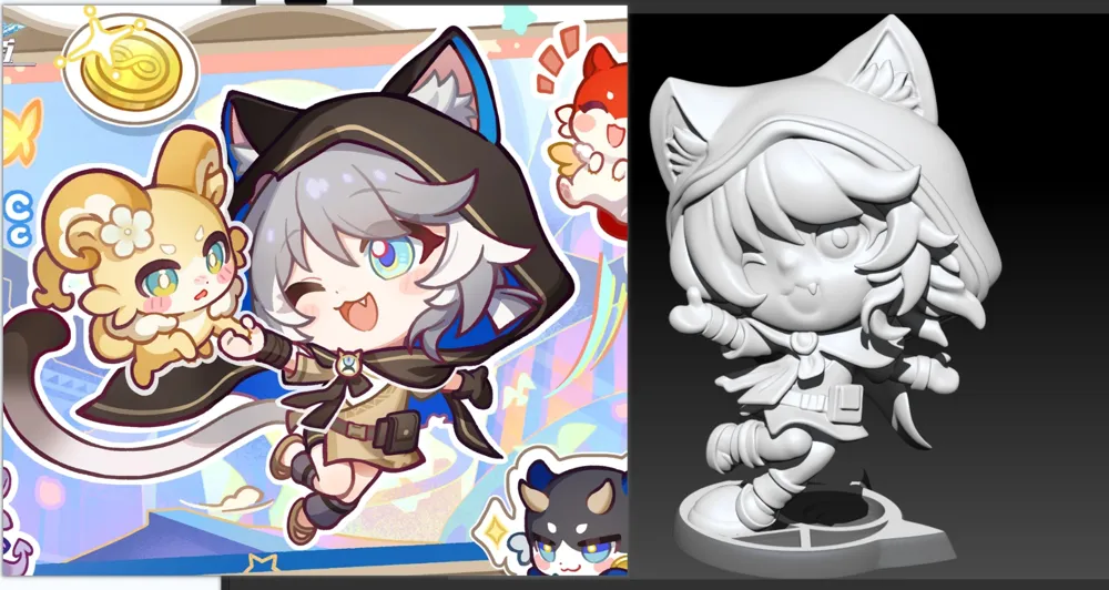 Honkai: Star Rail - Seele - Cat Team Ranger Figurine - Cipher by ...