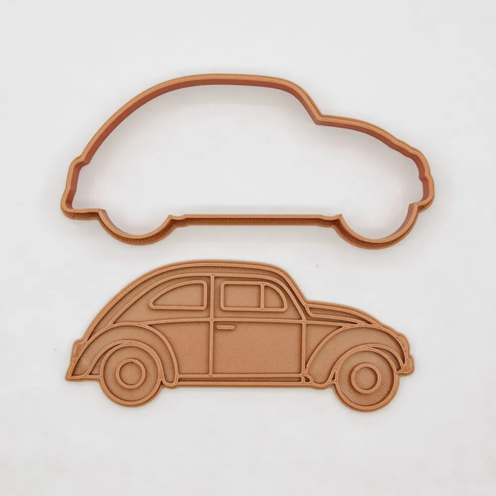 Car - beetle cookie cutter / stamp by Indibles - MakerWorld