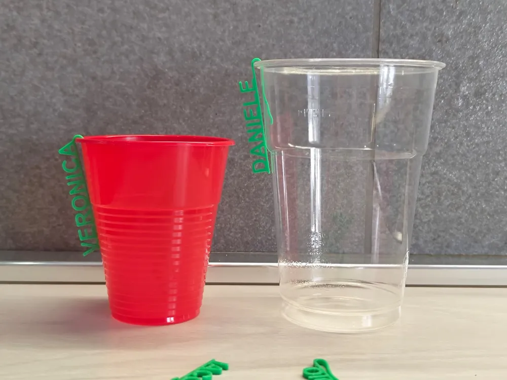 Customizable party glass recognition placeholder - Free 3D Print Model ...