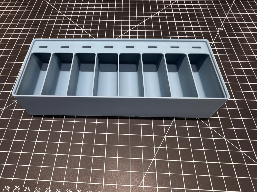 Ferrule Tab Slotted Gridfinity Storage by ScreamingSkulls MakerWorld: Download Free 3D Models