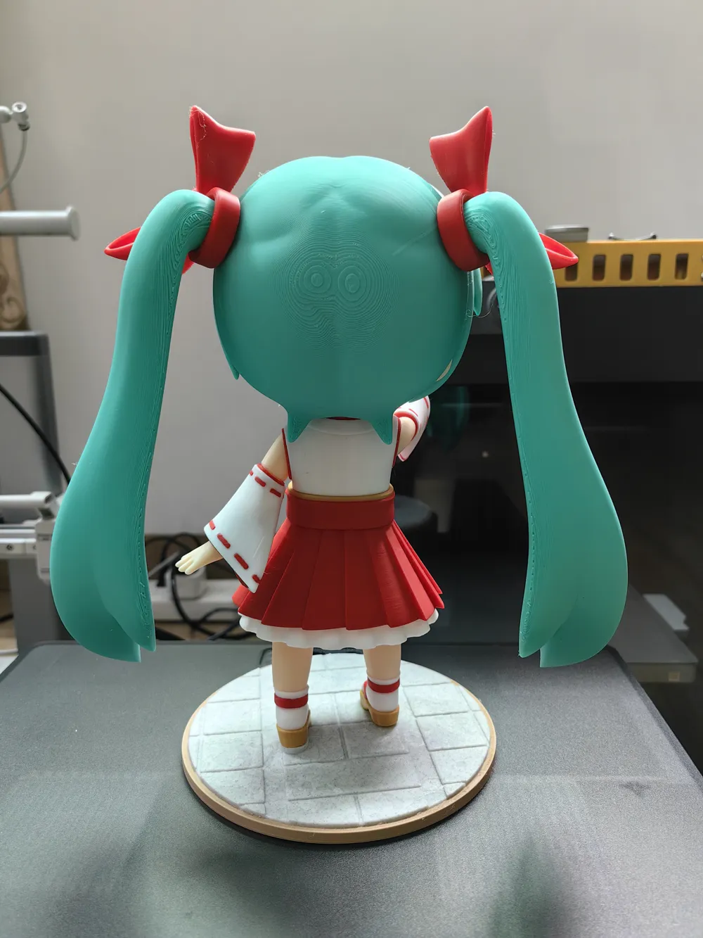 Hatsune Miku Miko Outfit ver - Free 3D Print Model - MakerWorld